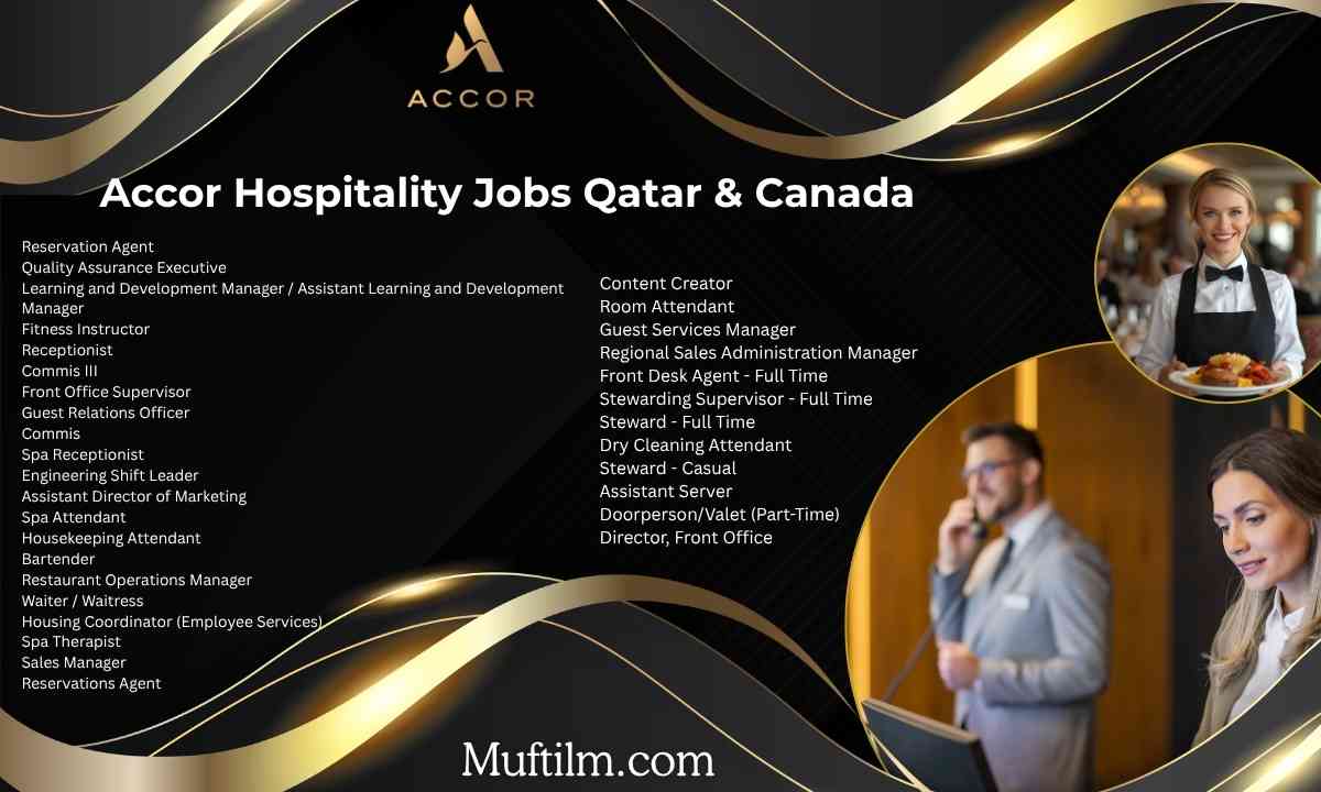 Accor Hospitality Jobs Qatar & Canada