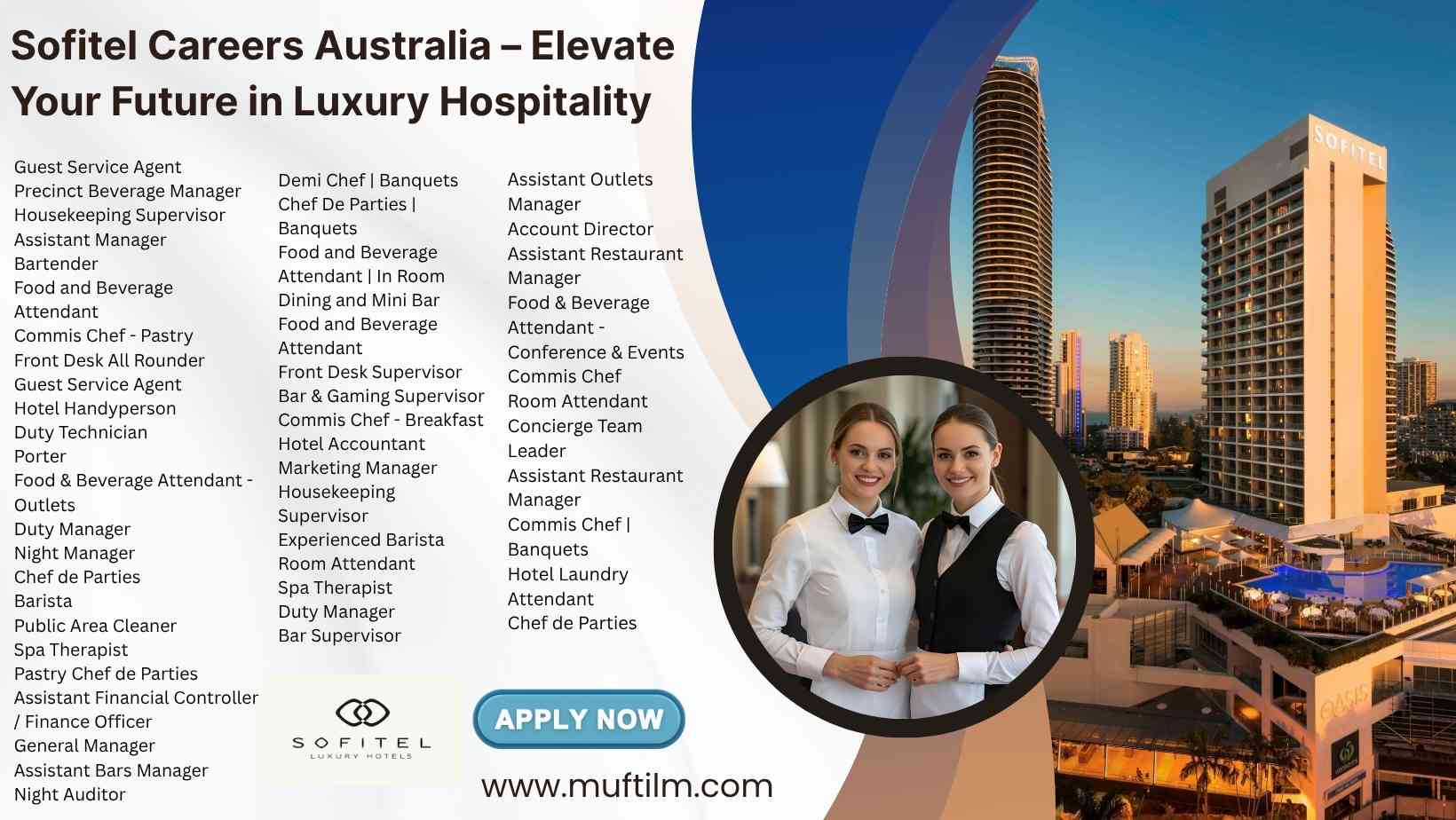 Sofitel Careers Australia – Elevate Your Future in Luxury Hospitality